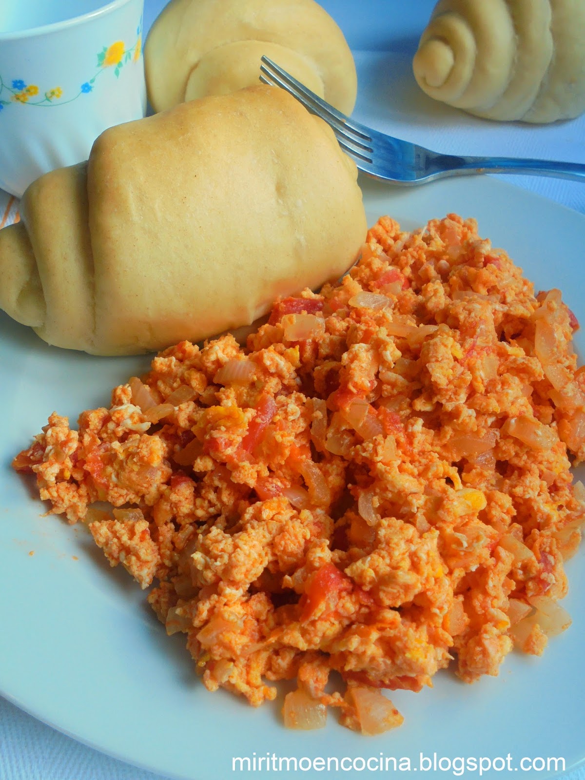 Mi ritmo en cocina ...: Huevos pericos