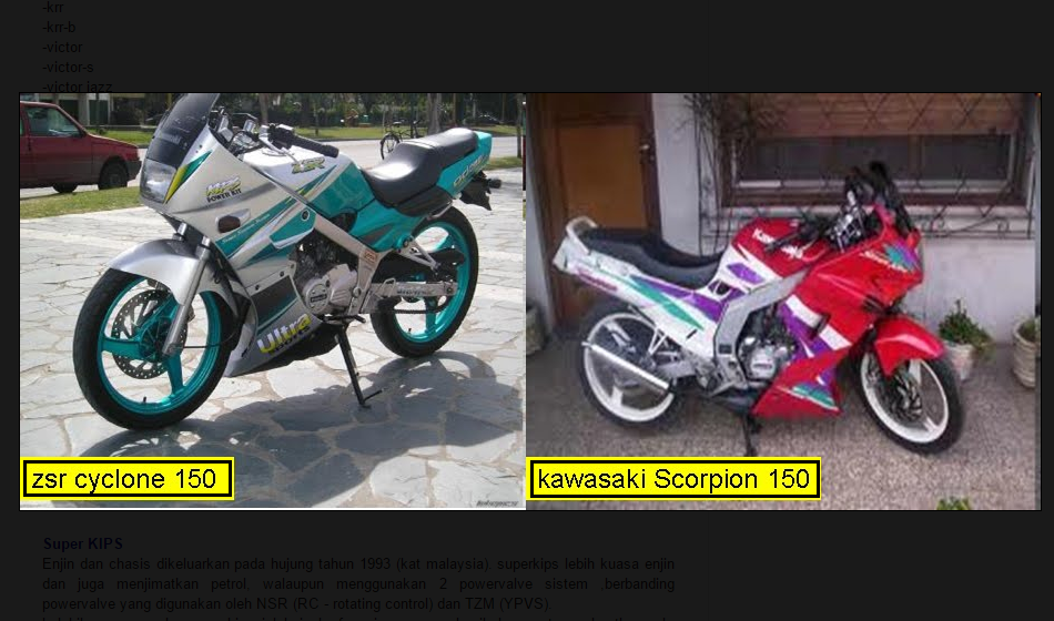 KAWASAKI NINJA NUSANTARA: Ini Dia Perbedaan Antara Generasi KIPS VS ...