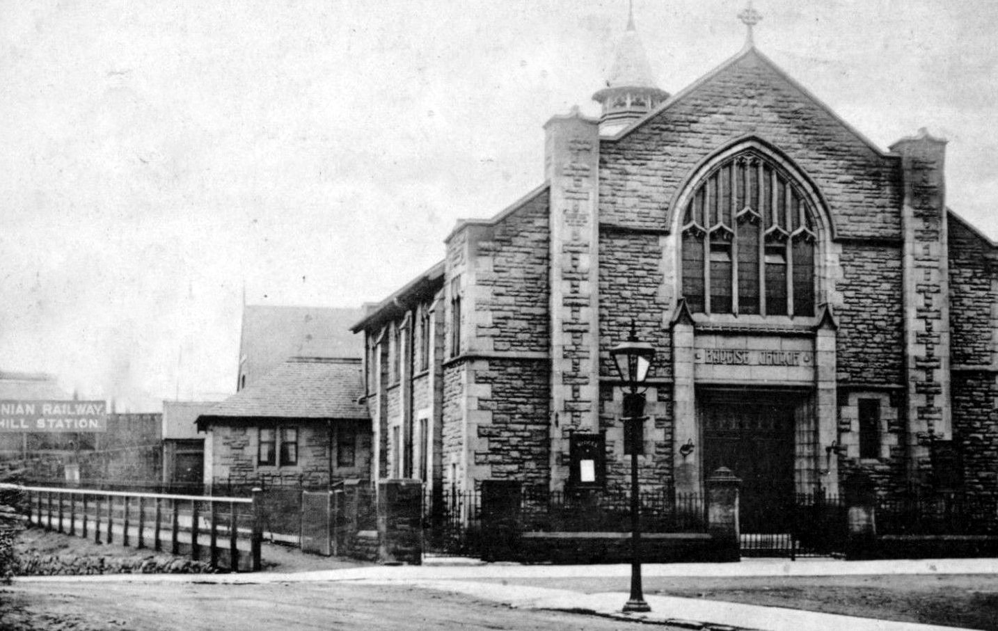 Tour Scotland: Old Photograph Baptist Church Bellshill Scotland