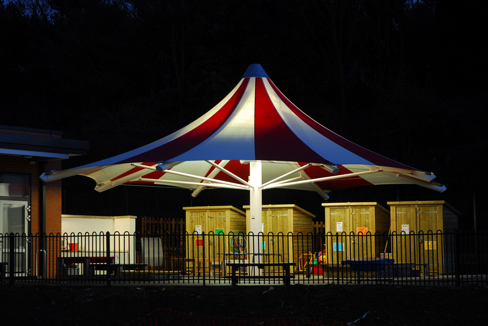 PVC - HDPE Shade Structure