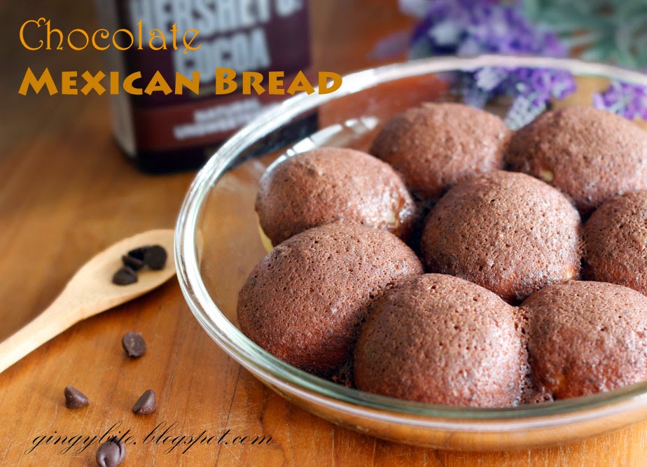 Chocolate Mexican Bun | The Yummy Journey