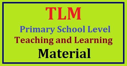 Teaching Learning Material for Primary School Level - TS Teachers ...