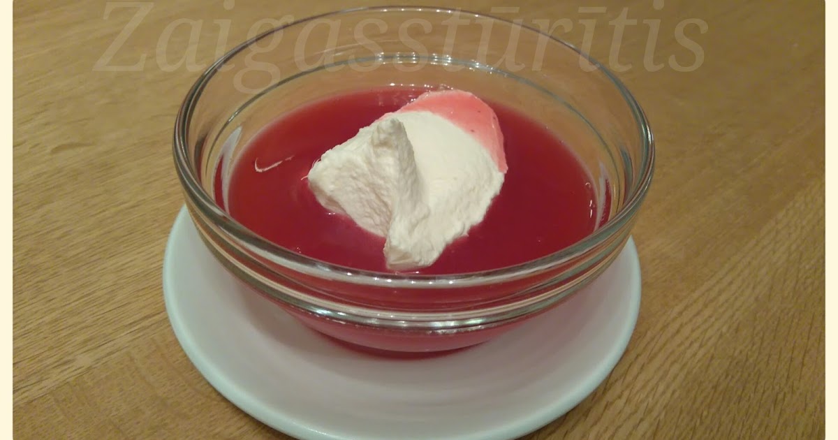 Zaigas stūrītis: Dzērveņu ķīselis