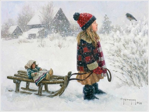 Impressioni Artistiche : ~ Robert Duncan ~ Christmas / Winter