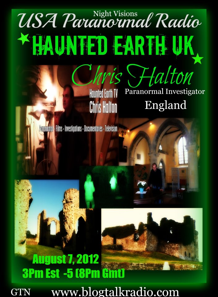 CHRIS HALTON SHOW ANNOUNCEMENT | Haunted Earth`s Ghost World