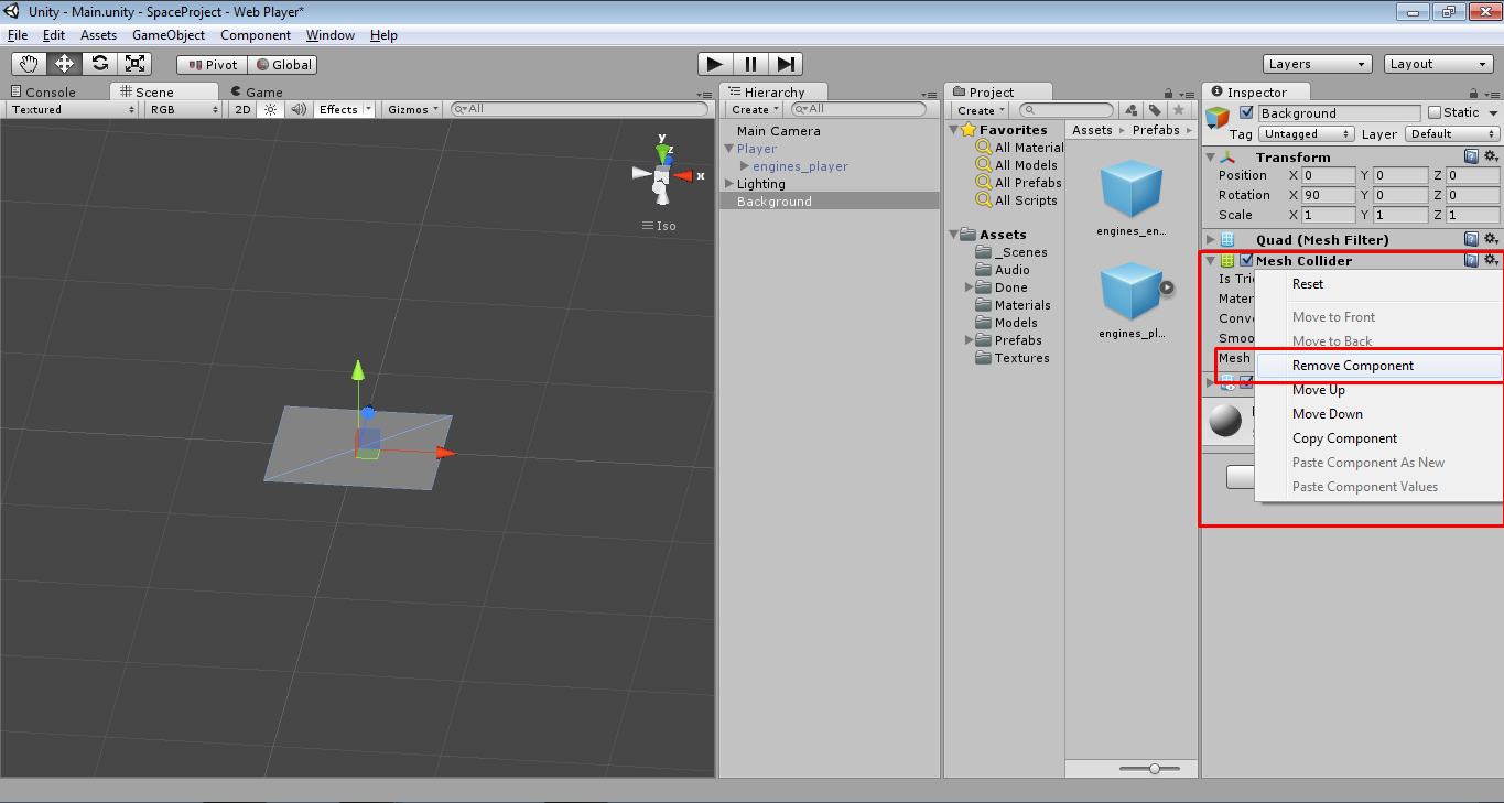 #P5 Kick Start - Unity [Adding a background]