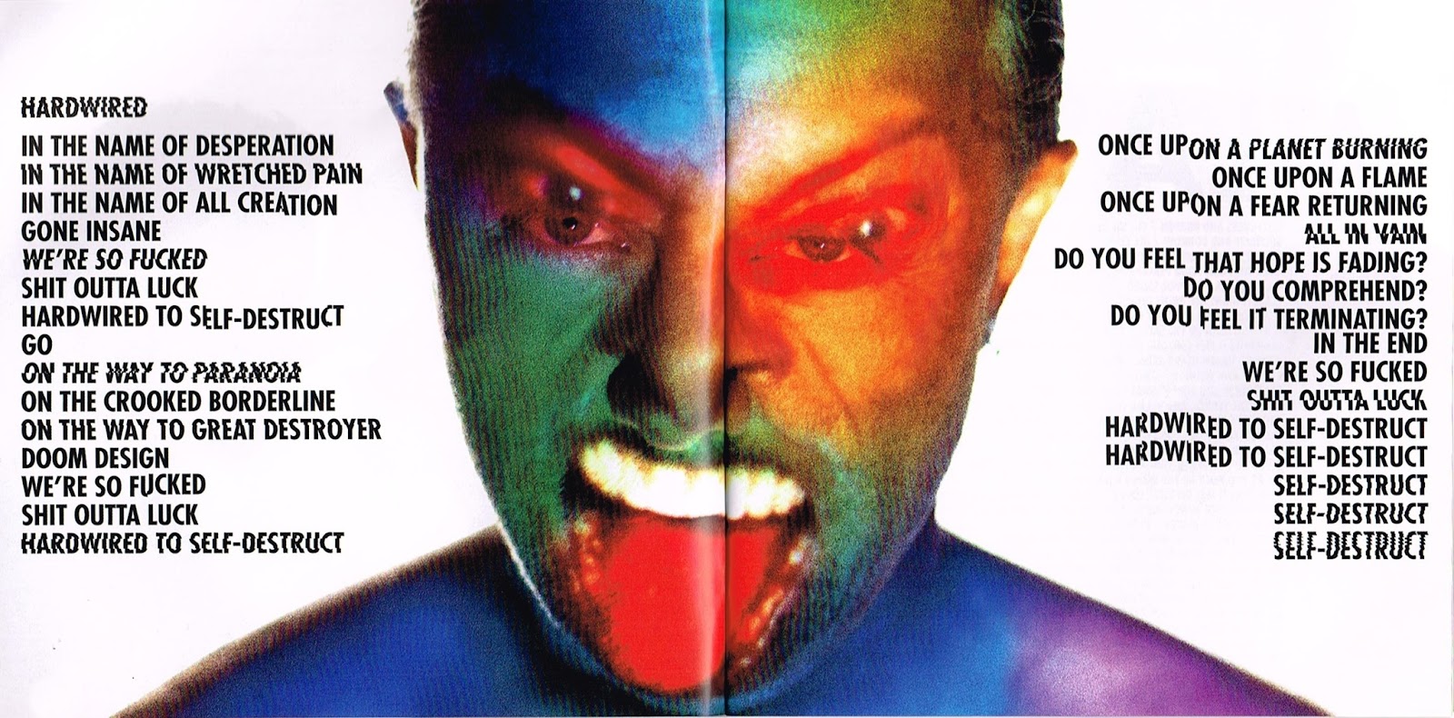 2016 Hardwired... To Self-Destruct - Metallica - Rockronología