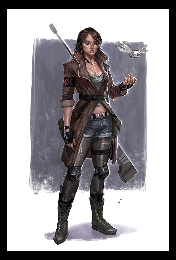 Jeremy Fenske Art: Character design process