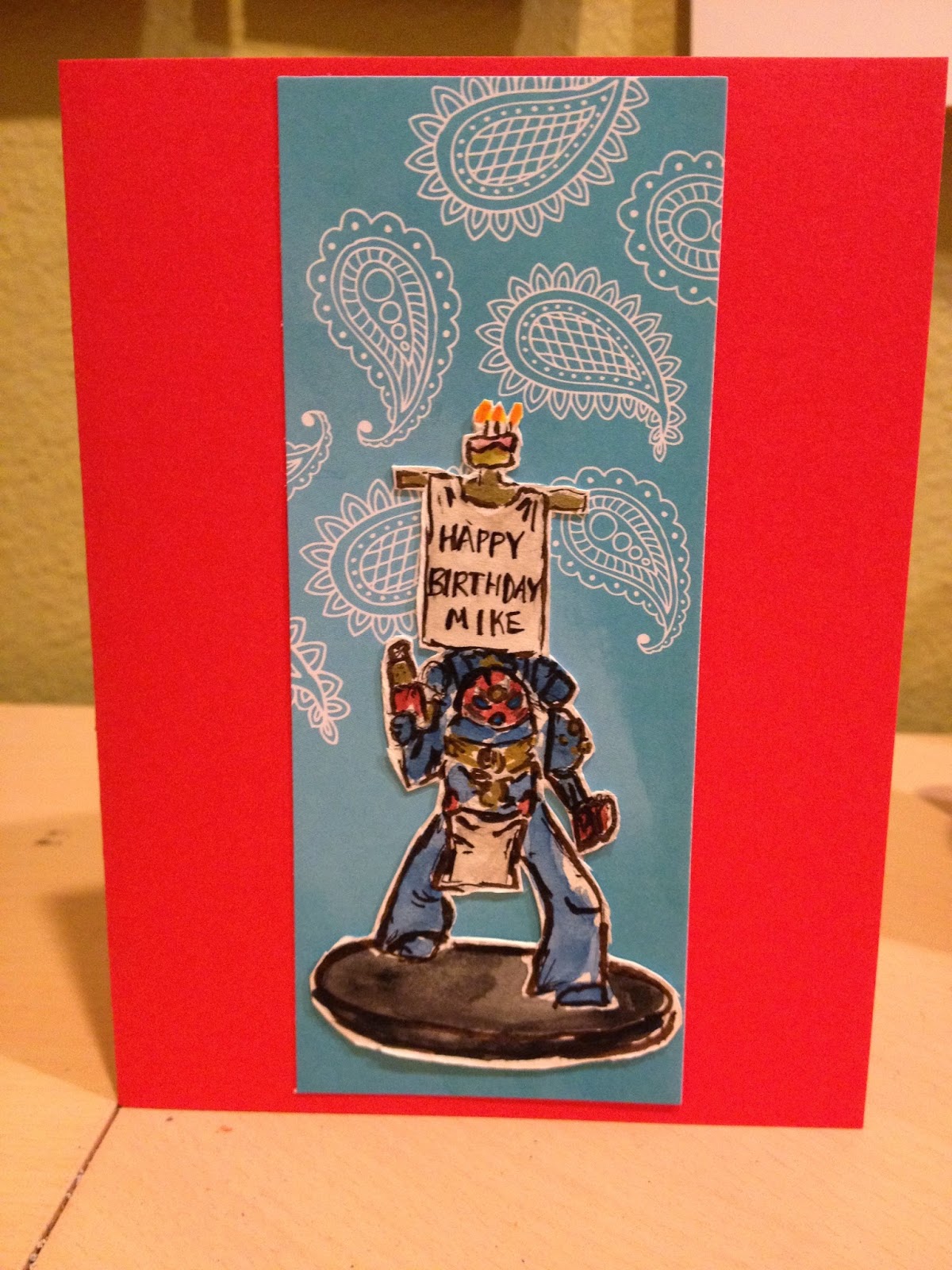 Debbie Dots Greeting Card Blog: Warhammer Birthday