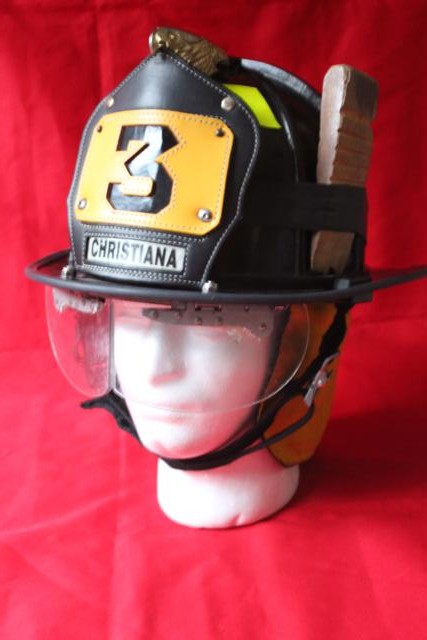 FIRE RESCUE HELMET: Morning Pride Ben Plus 2 "FIRE COMPANY CHRISTIANA"
