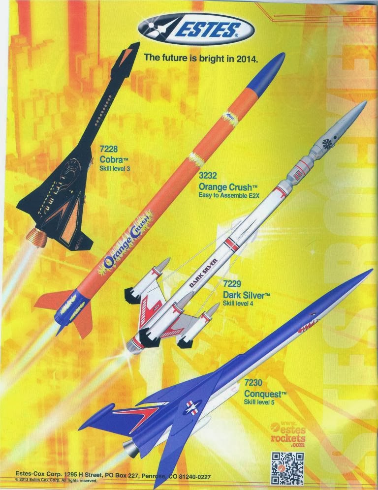 Model Rocket Building: New Estes Kits for 2014