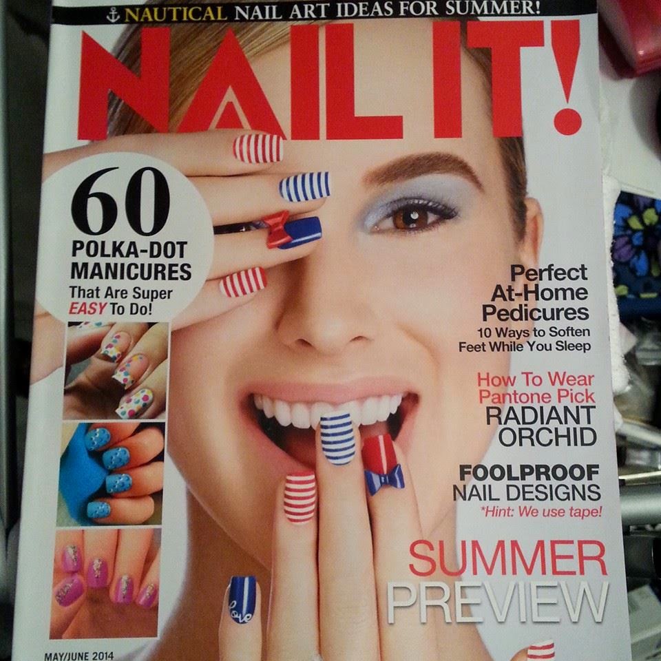 Nails Never Fails: Yay!!! My nails were in Nail It Magazine!!
