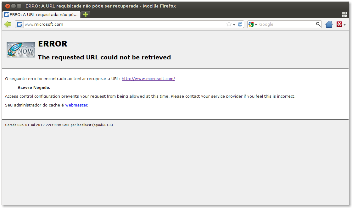 Source Code: Simples Web Proxy no Debian com Squid Source Code: Simples Web Proxy no Debian com Squid