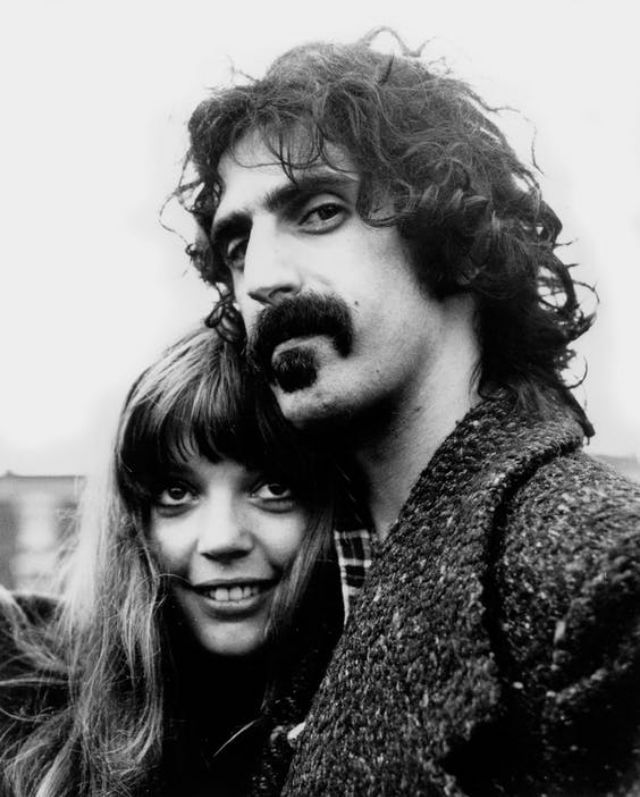 Frank & Gail Zappa: 20 Romantic Photos of Frank Zappa and His Second ...