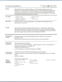 Naval Support Activity Sample Resume Format in Word Free Download