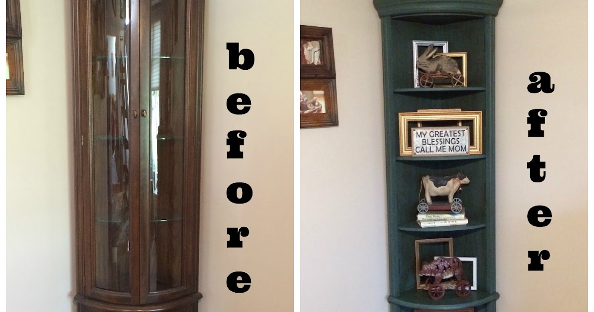 The Peacock Fairy: Corner Cabinet Project