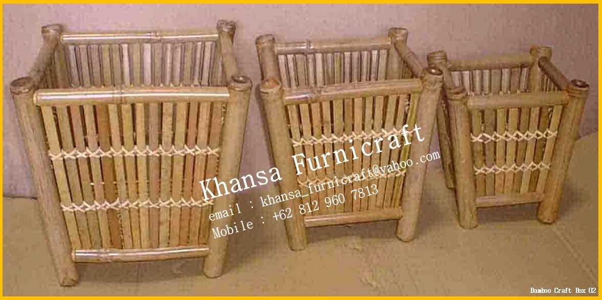 INDONESIAN BAMBOO: BAMBOO CRAFT