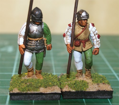 Deadkingsrise Painting and Modelling: Perry 15th Century German Pikemen