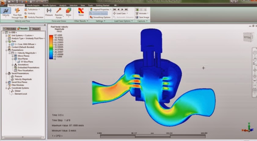 ขั้นตอนการทำSimulationเพื่อคำนวณ Fluid Dynamics (CFD) ในโปรแกรมAutodesk ...