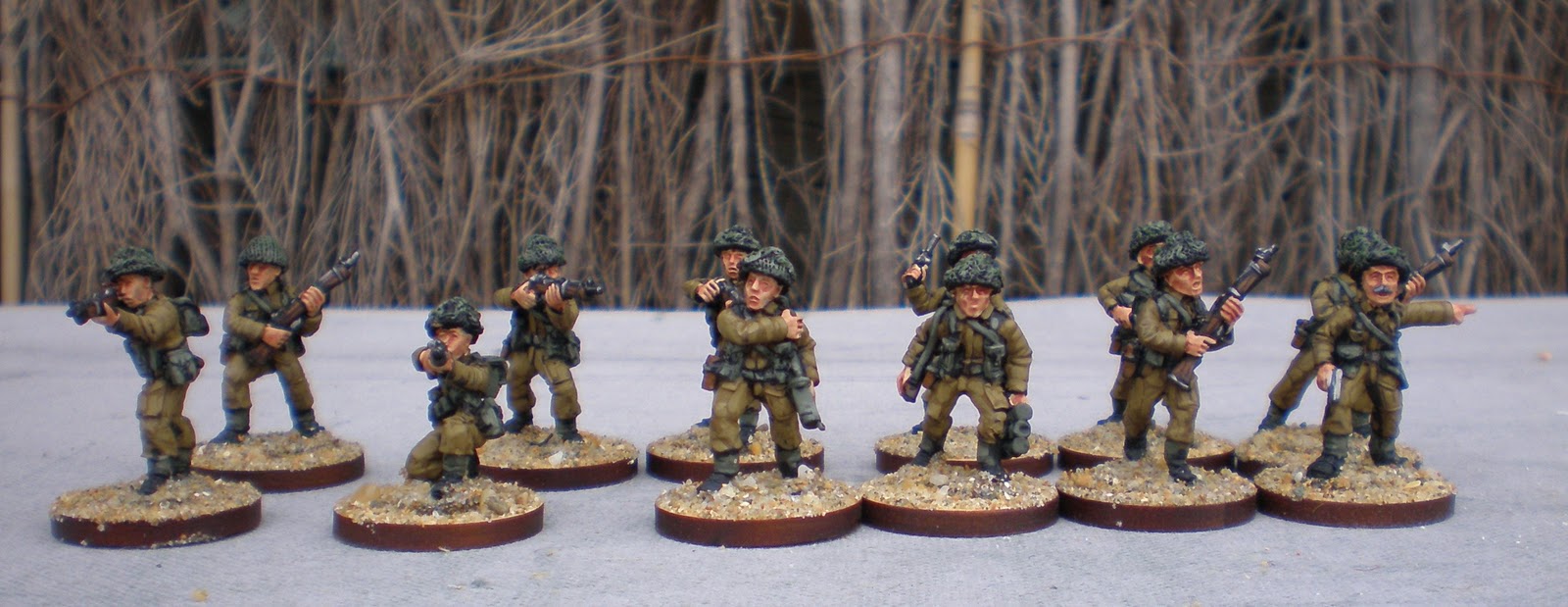 15mm paint shack: 28mm Bolt action WW2 British