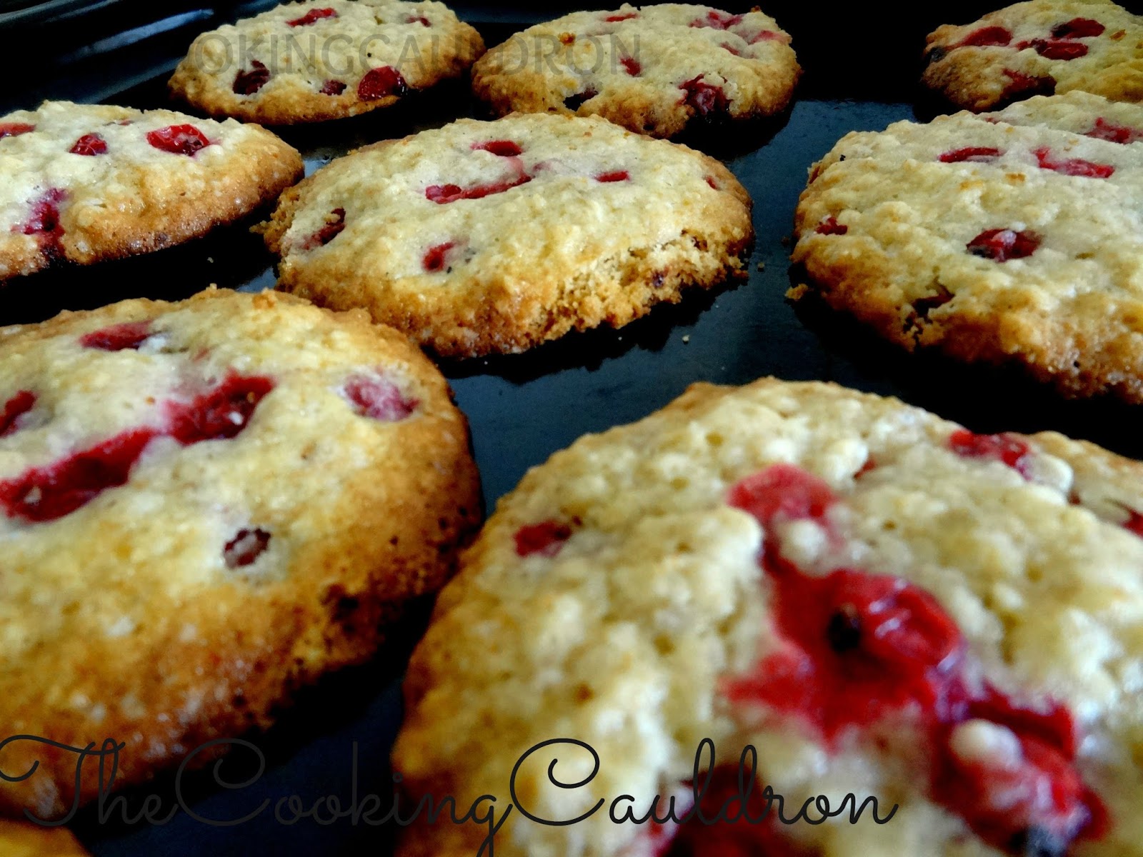 The Cooking Cauldron: Red Currant Cookies