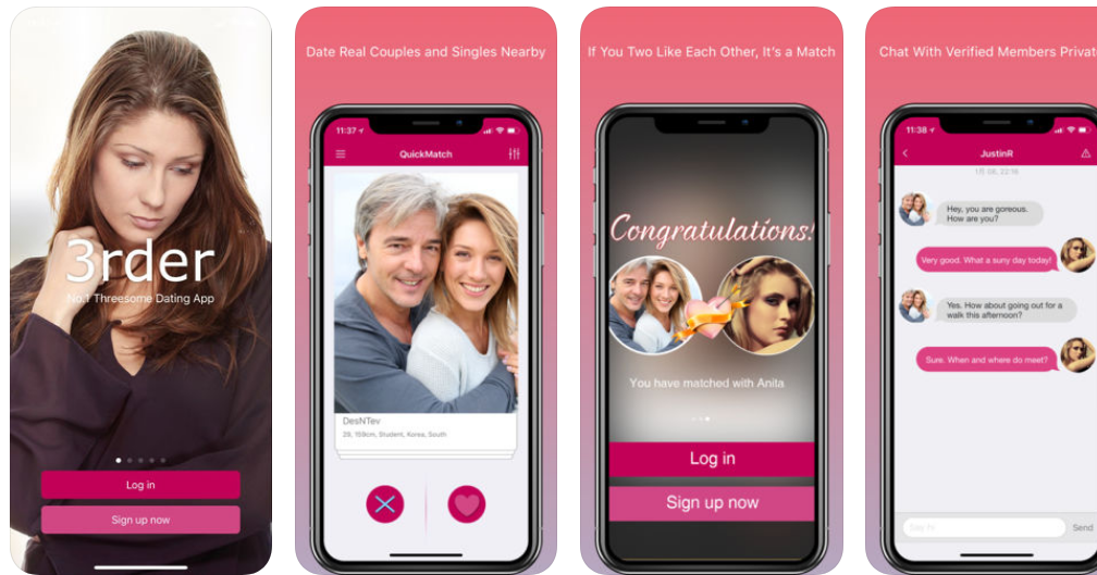 Couples Dating App | women seeking couples to explore new experience