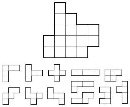 Para's Puzzle Site: Puzzle #55: Penta Pair and Penta Line