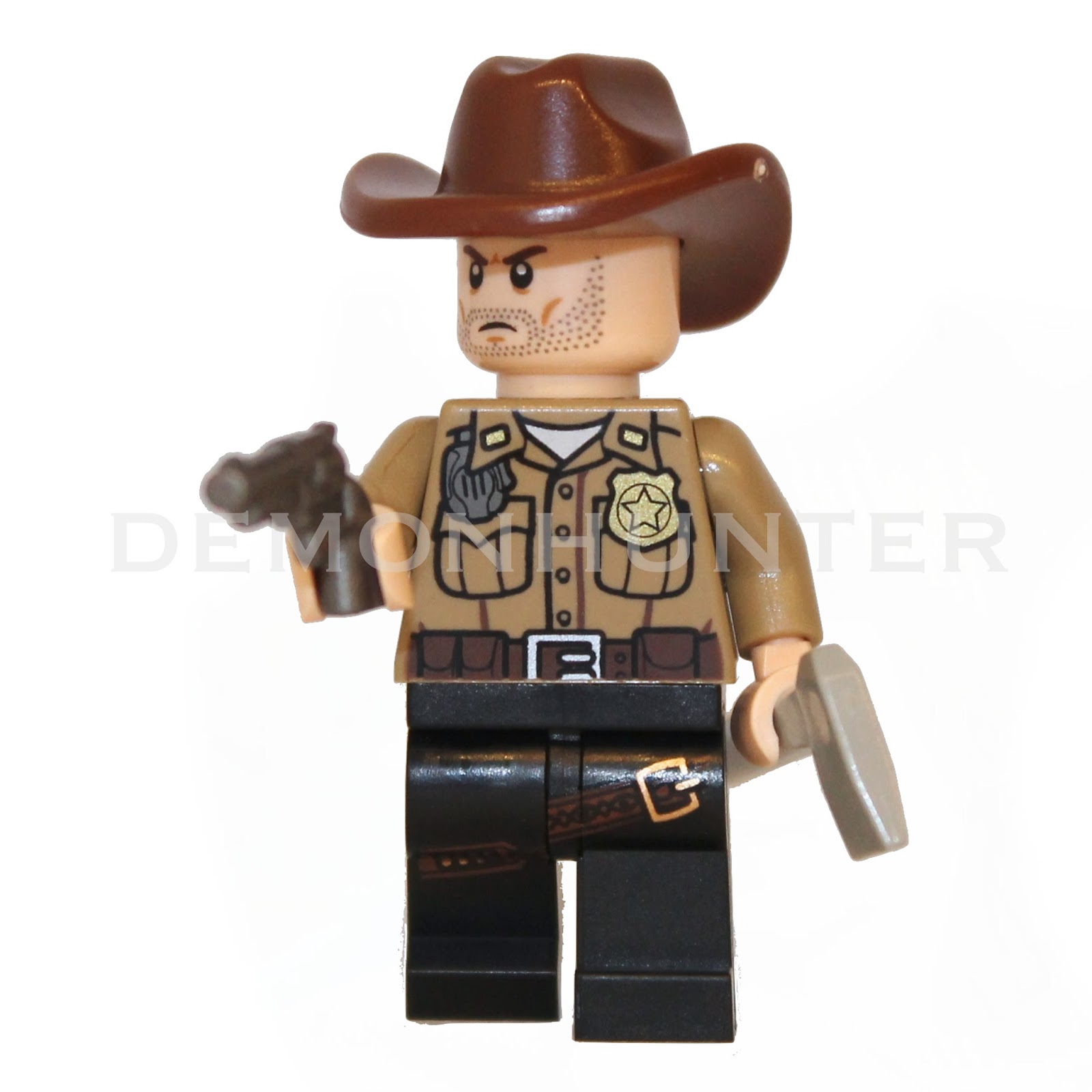 Rick Grimes from The Walking Dead Custom Lego Minifigure - Demonhunter ...