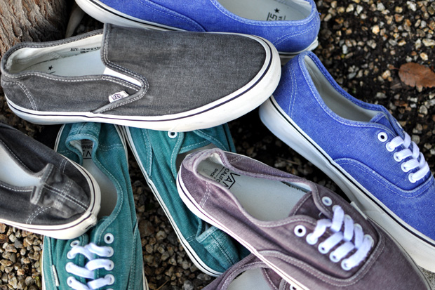 Happiness Mag: Vans California washed