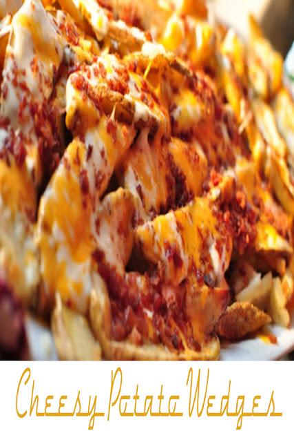 Cheesy Potato Wedges