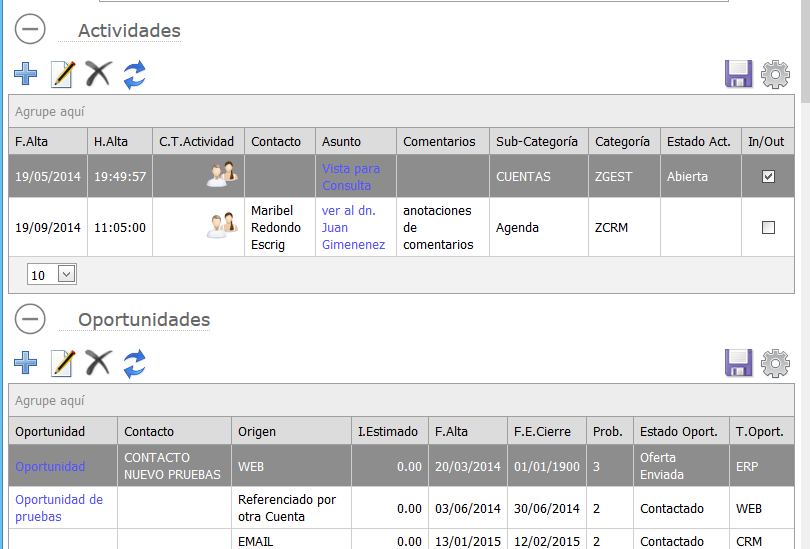 Z-CRM: Listas y Grids (Configuración y Uso)