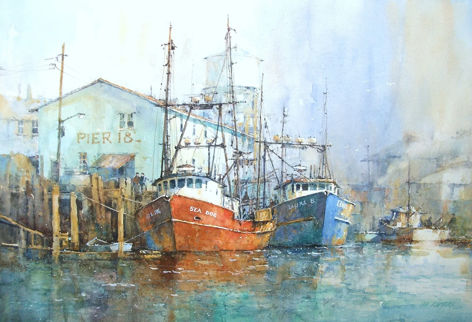 Ian Ramsay, 1948 | Plein Air /Watercolour painter | Tutt'Art@ | Pittura ...