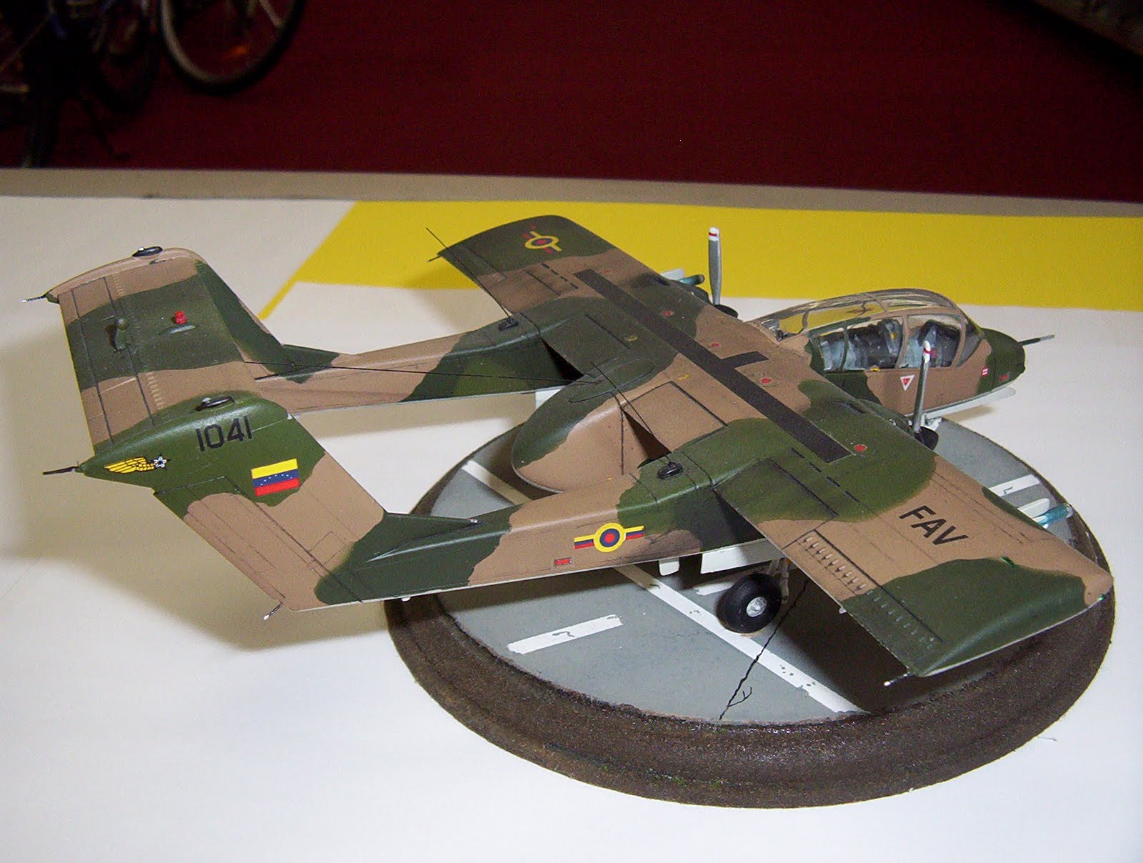 Scale Model Hobby: North American (Rockwell) OV-10D Bronco Venezuelan ...