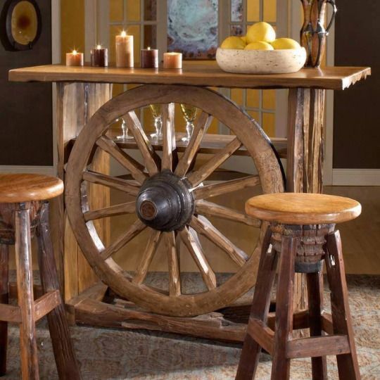 De Todo, Un Poco .: Reutilizando ruedas en la decoración