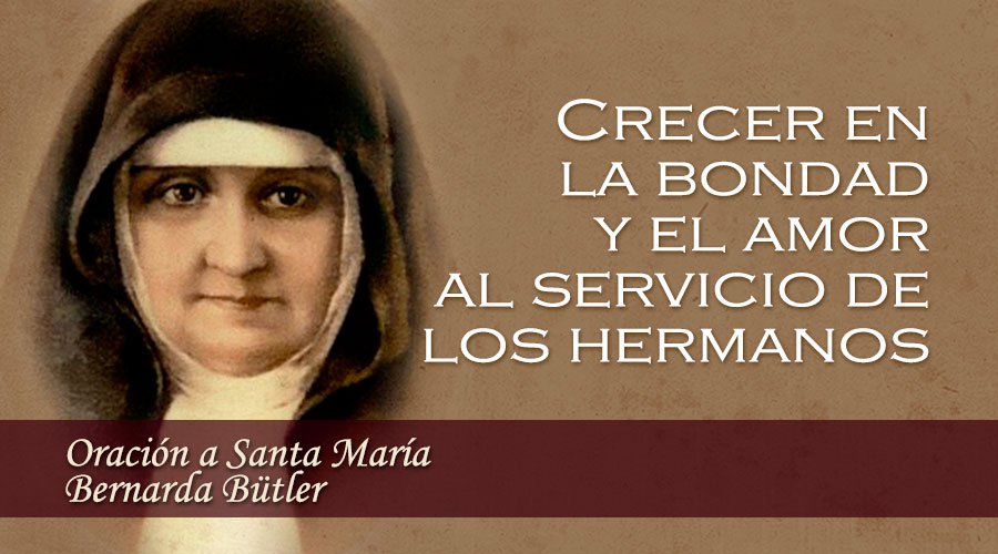 ® Santoral Católico ®: Santa María Bernarda Butler