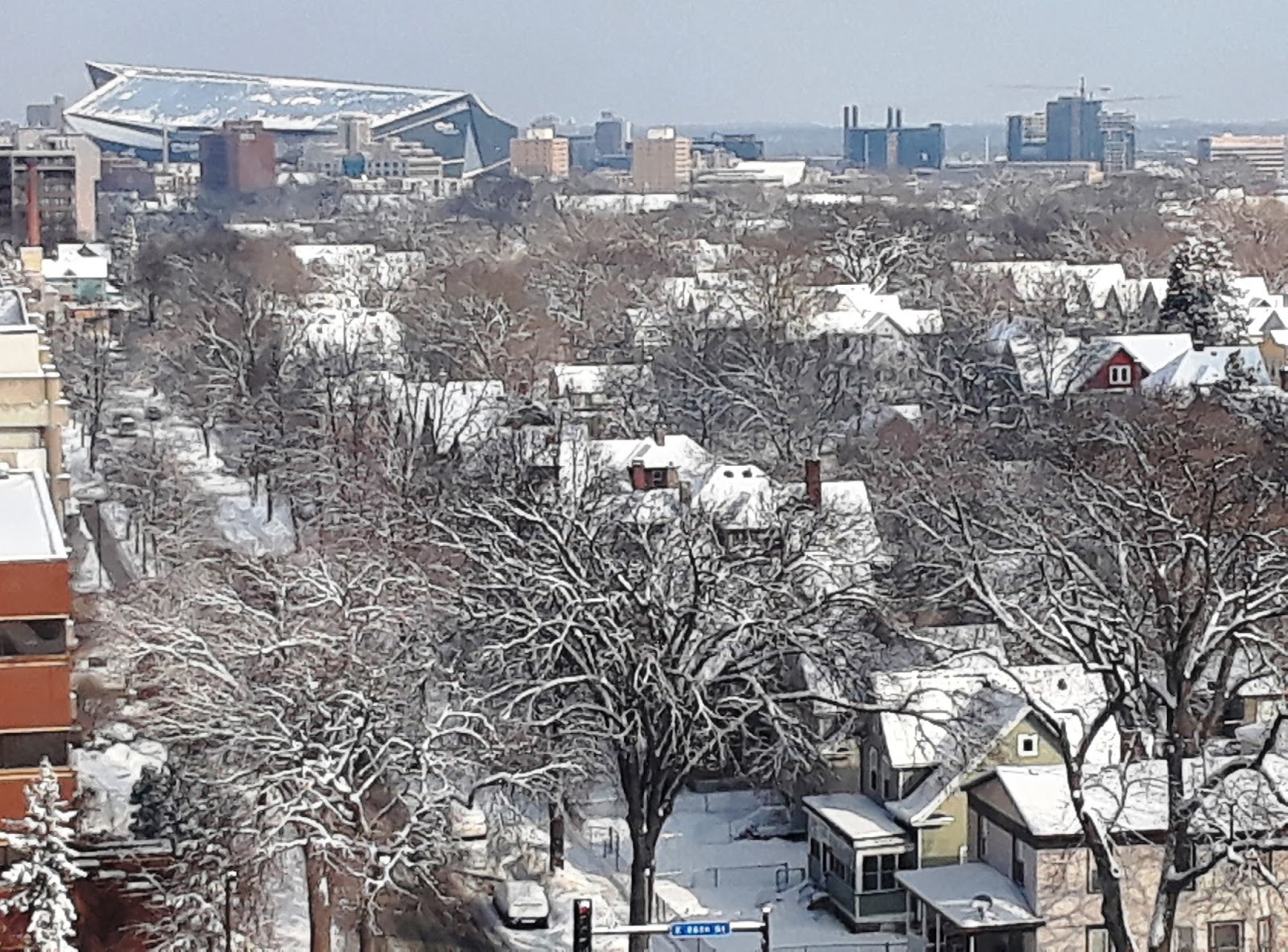 The Wild Reed: In Minneapolis, a Snowy February Friday