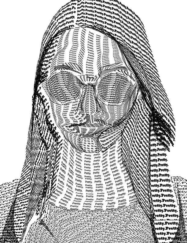 Love, Anuli: Text Drawing