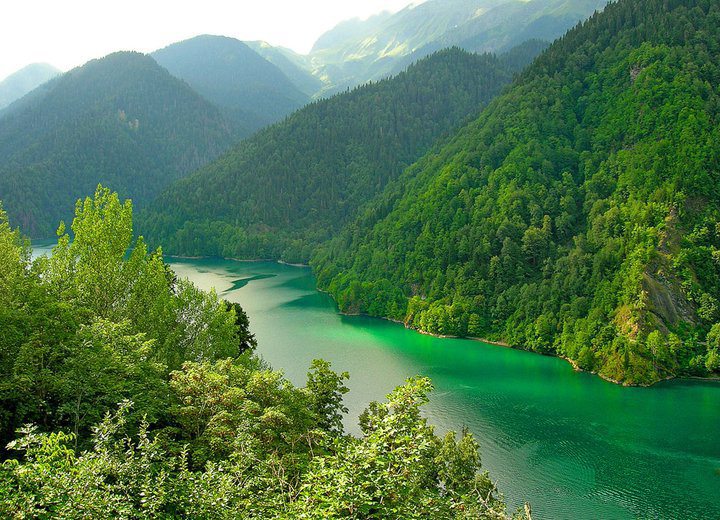 The Wolf Of The Caucasus: Lake Ritsa, Abkhazia