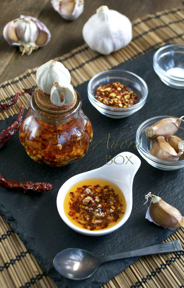 Adora's Box: INSTANT CHILLI AND GARLIC OIL
