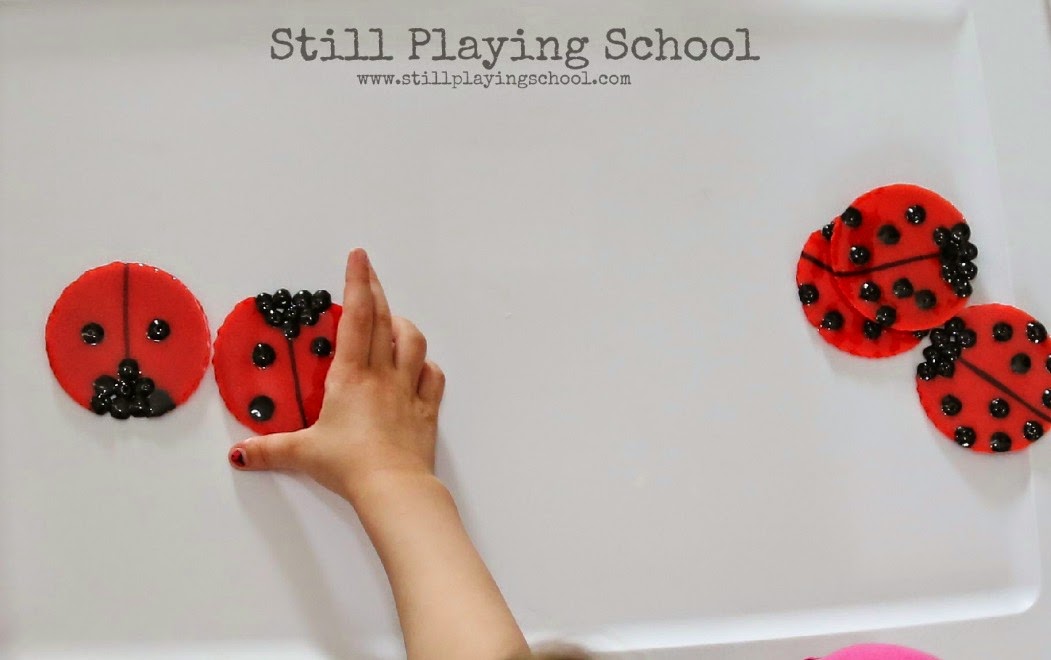 Ladybug Doubles Addition: DIY Math Game | Still Playing School