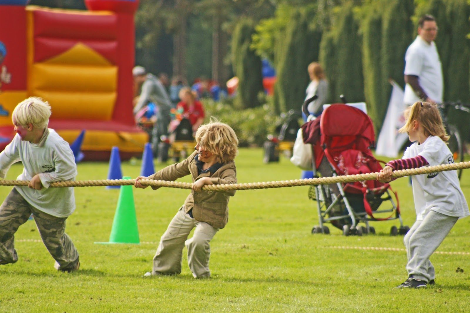 Crece Bebe: jalando la cuerda!!