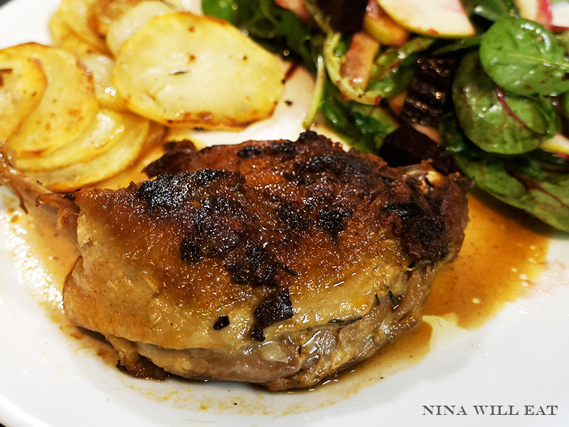 Nina Will Eat: Duck Confit with Duck Jus