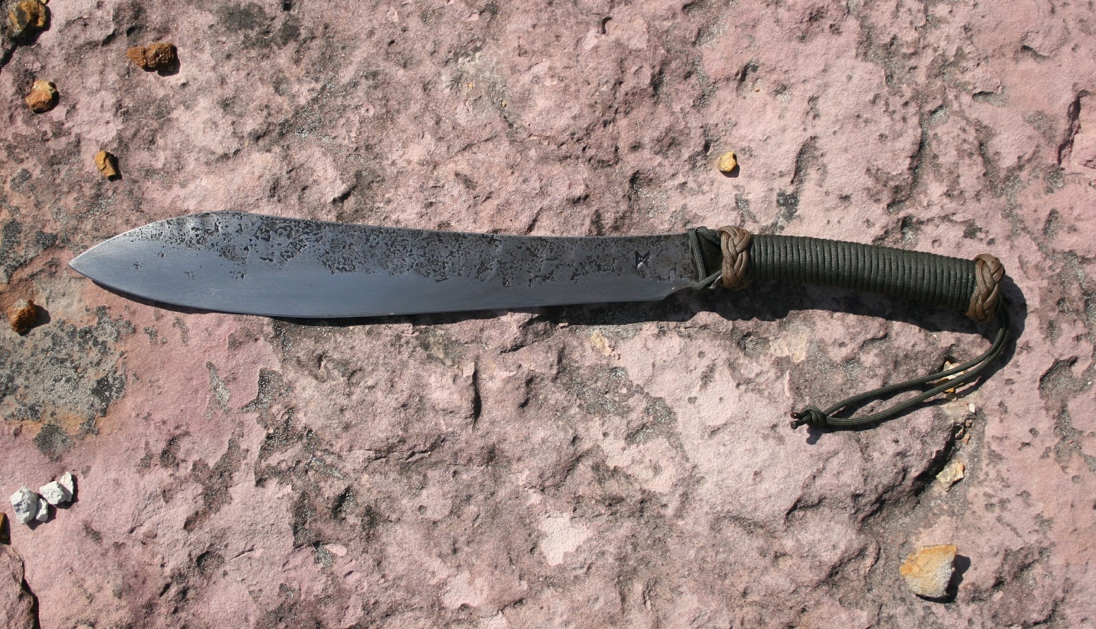 Helm Enterprises, Forging Division: Pointy parang with lanyard