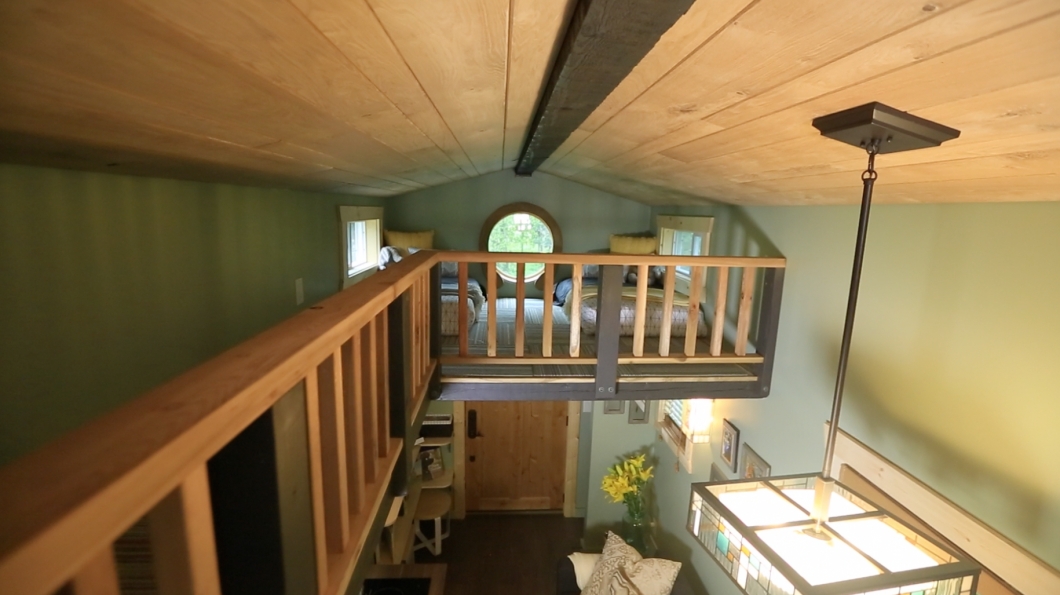 mytinyhousedirectory: Minnesota Tiny House with a cat walk and 2 ...