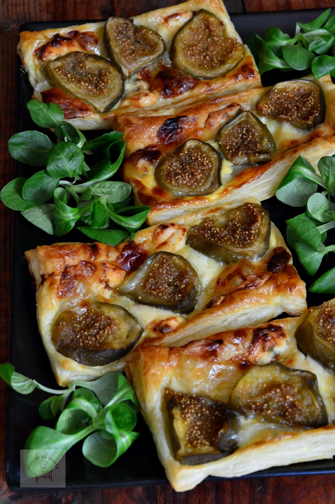 Foietaj cu smochine, gorgonzola si camembert - CAIETUL CU RETETE
