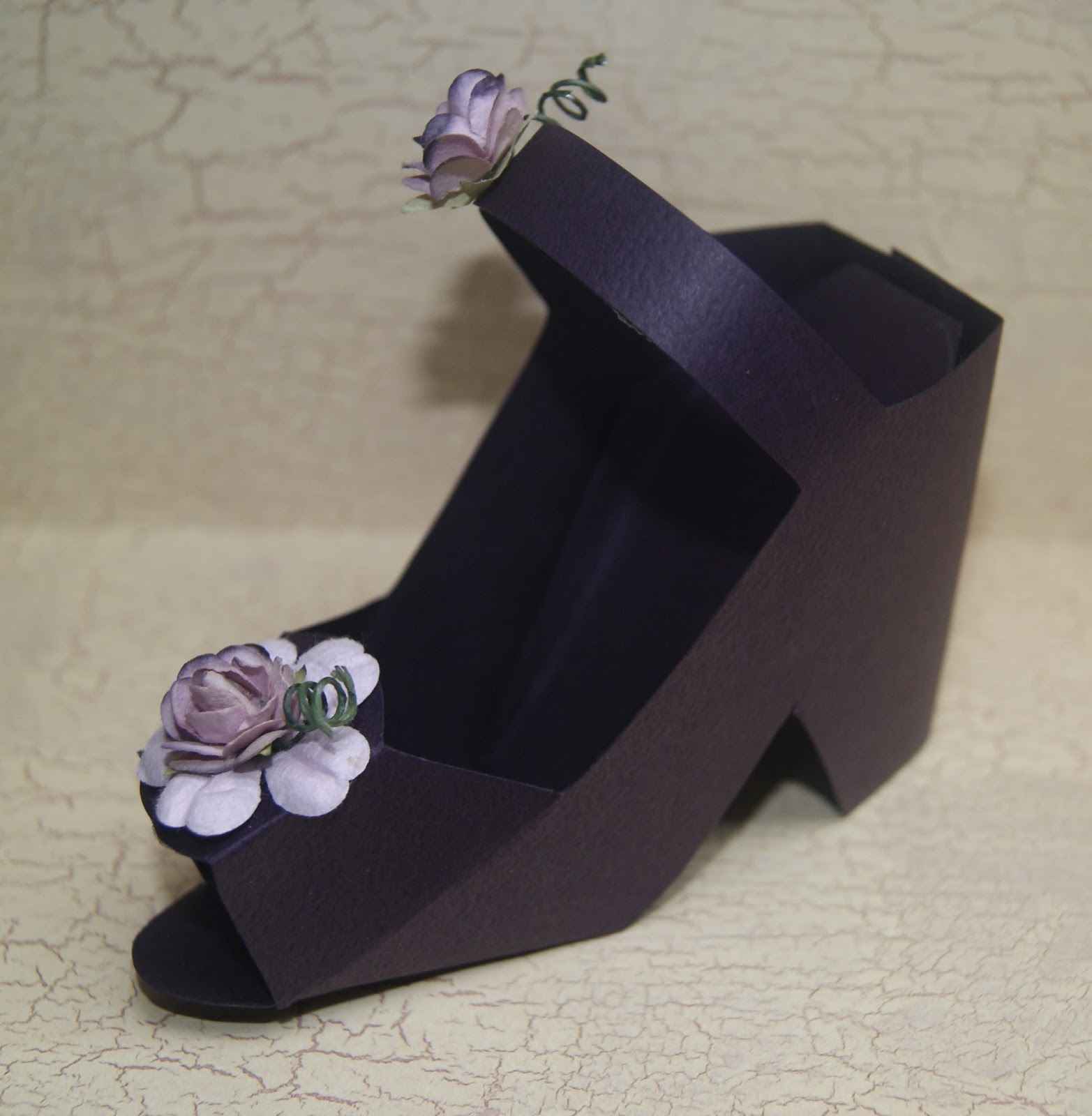 The Cherry On Top: Paper Shoe Tutorial