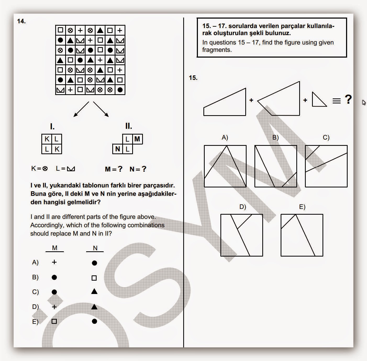 IQ TEST: IQ TEST YOS
