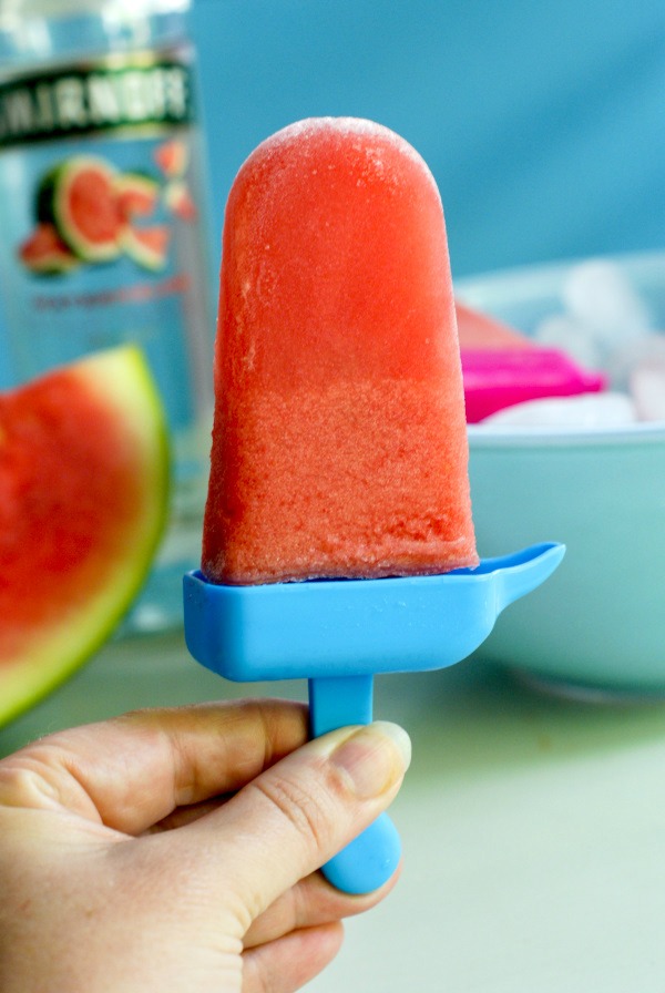 Boozy Watermelon Pops | The Two Bite Club
