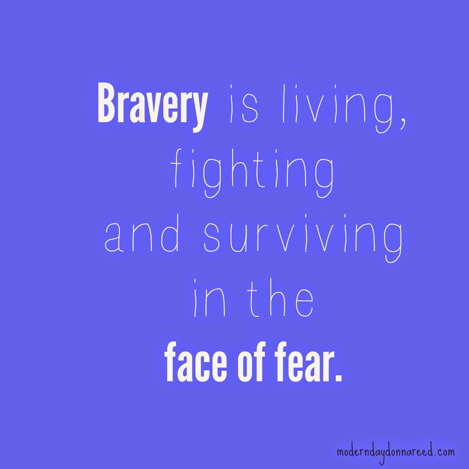 On Being Brave | Confessions of a Stay-At-Home Mom