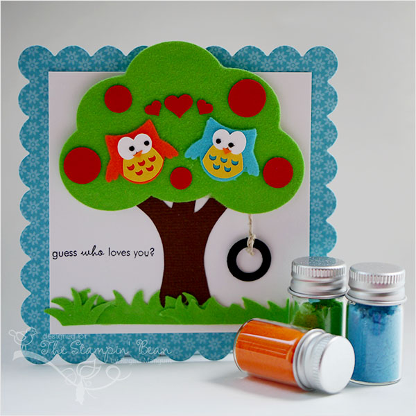 The Stampin' Bean: Fun With Flock!